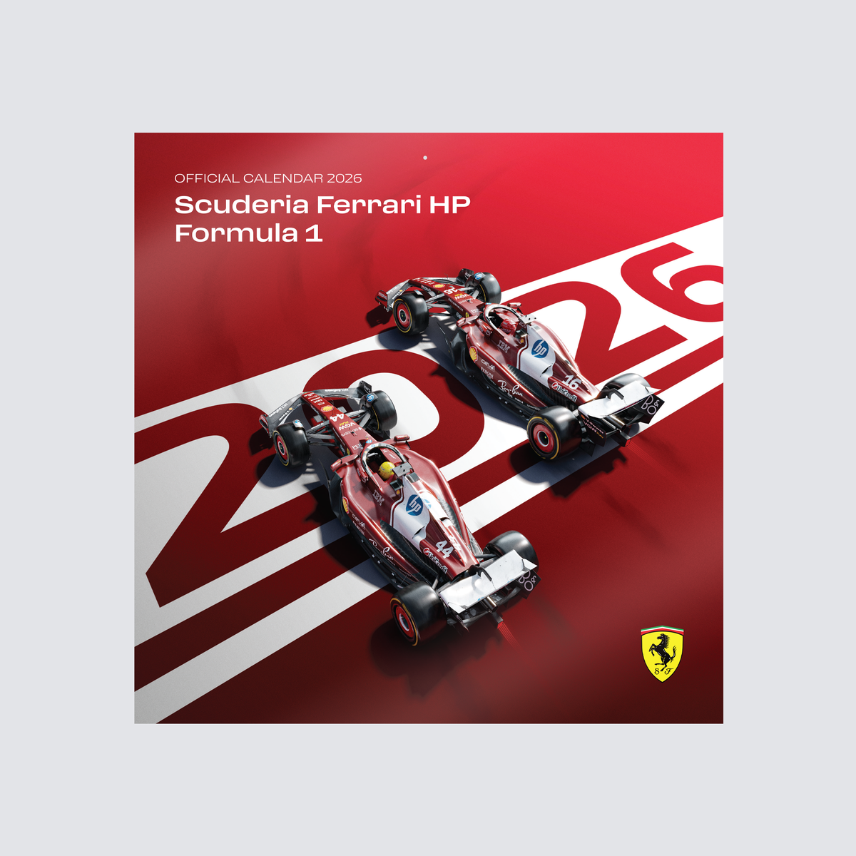 Calendario oficial de Ferrari 2026, edición limitada – FansBRANDS® - ES